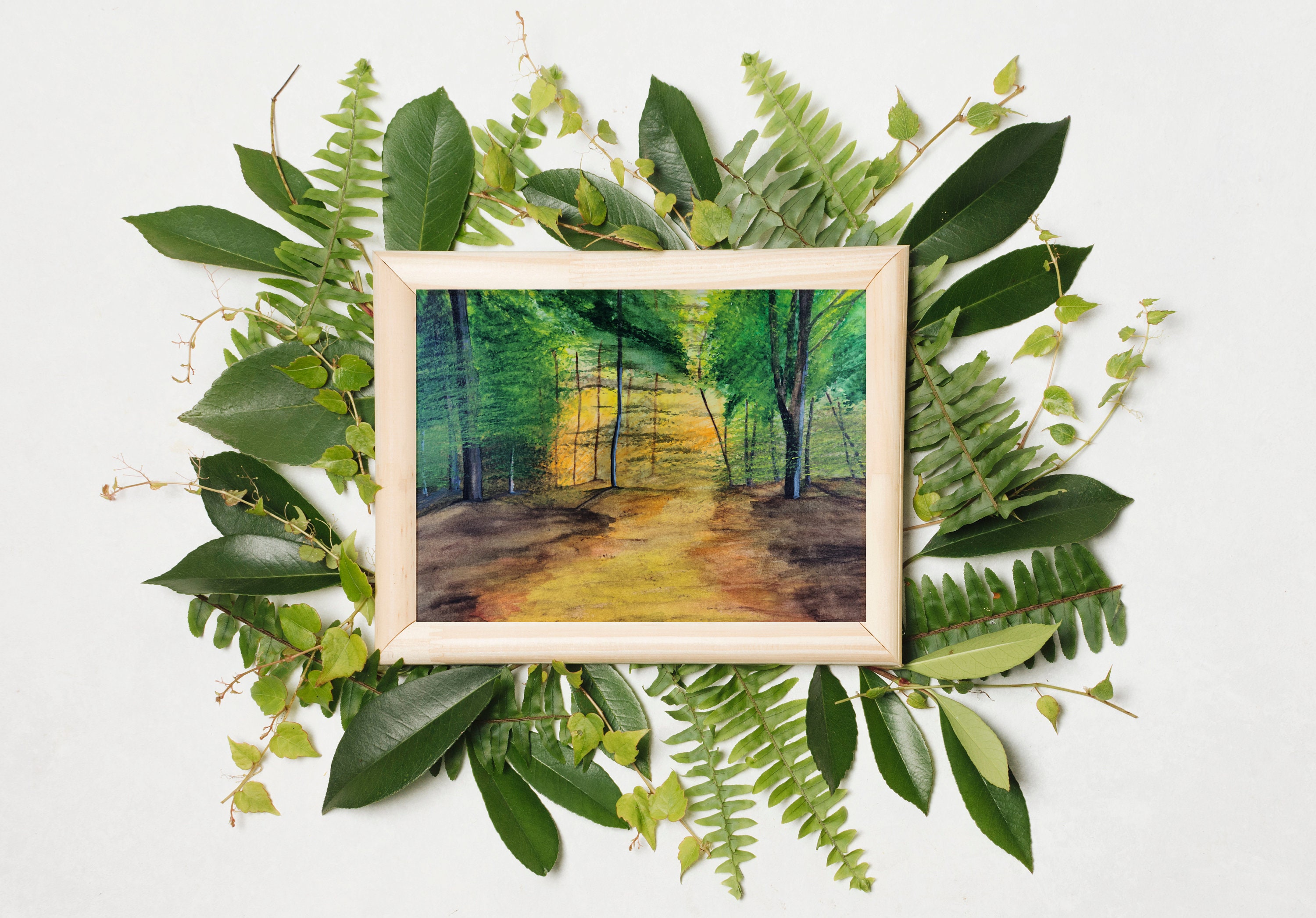 A Walk Through a Forest During Autumn, Dgartplusdesign, Landscape and ...