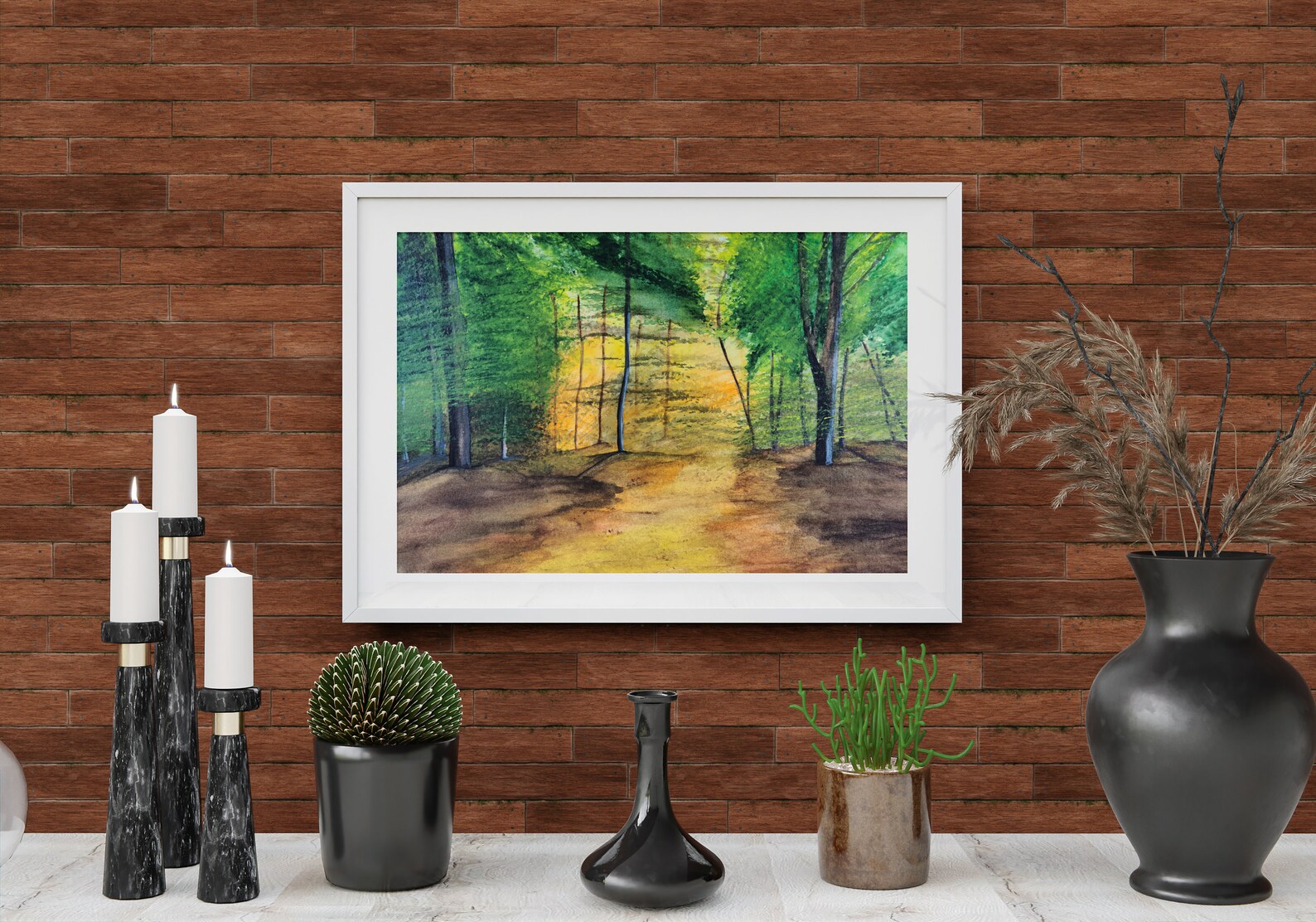 A Walk Through a Forest During Autumn, Dgartplusdesign, Landscape and ...