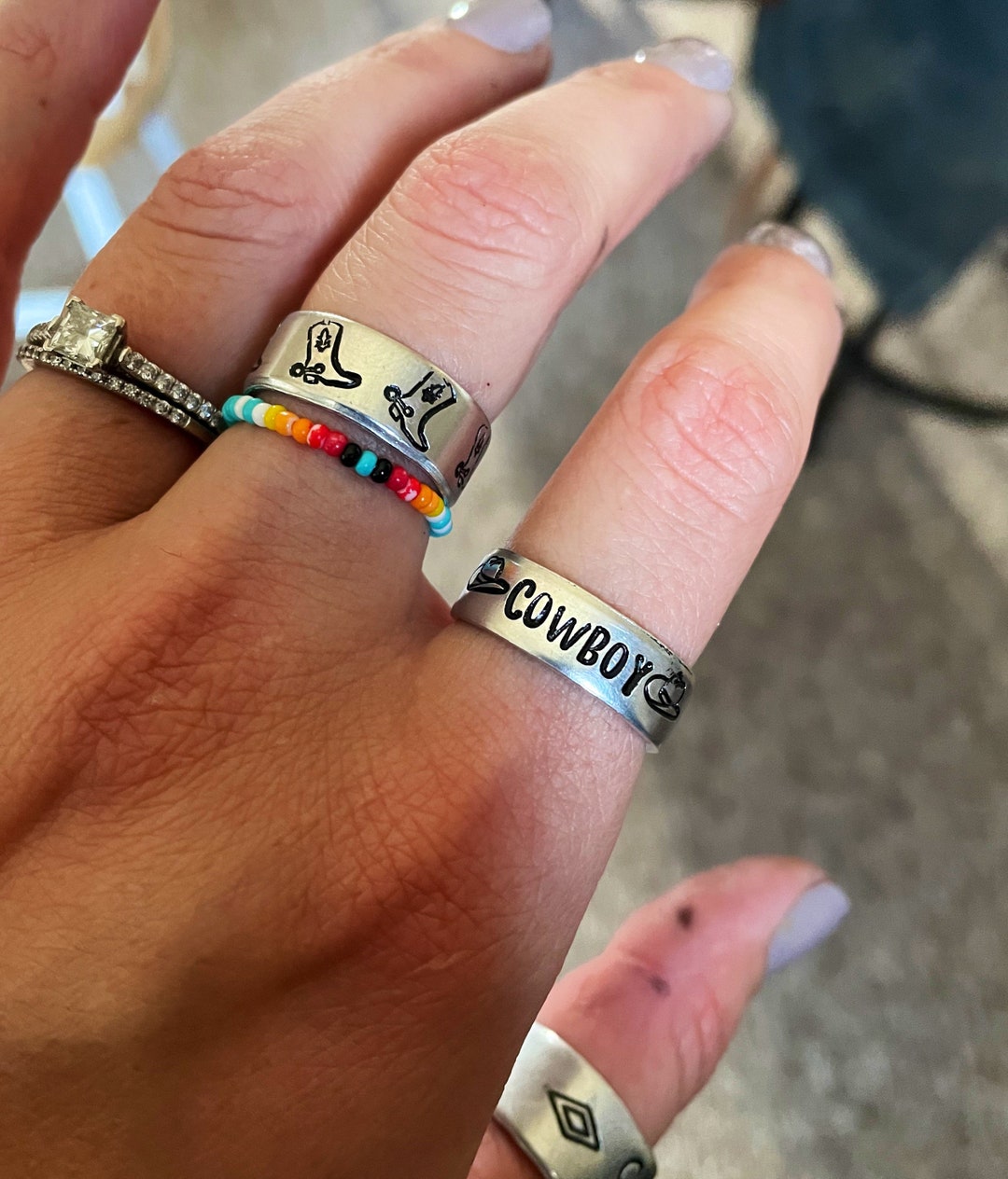 Cowboy Rings - Etsy