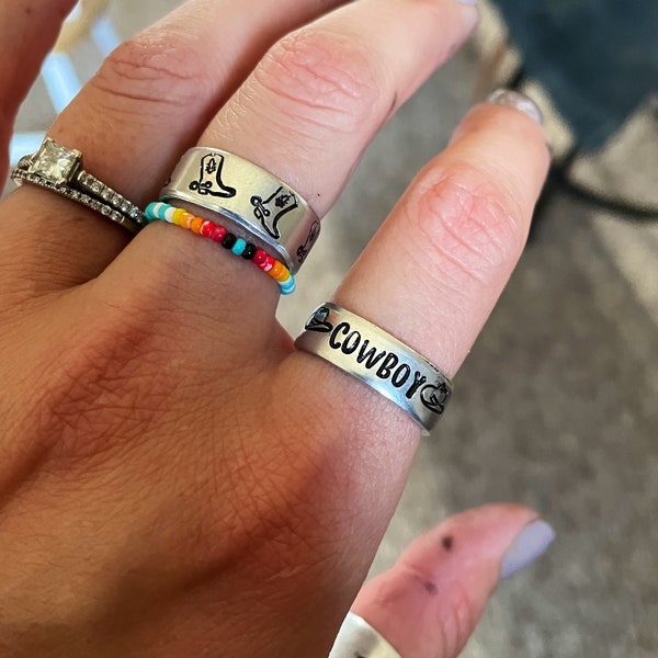 Cowboys Rings - Etsy