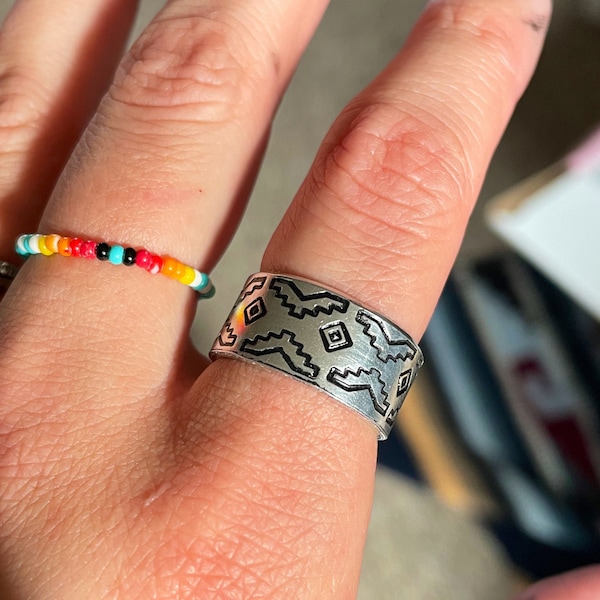 Aztec Ring (You'll Love) - Etsy