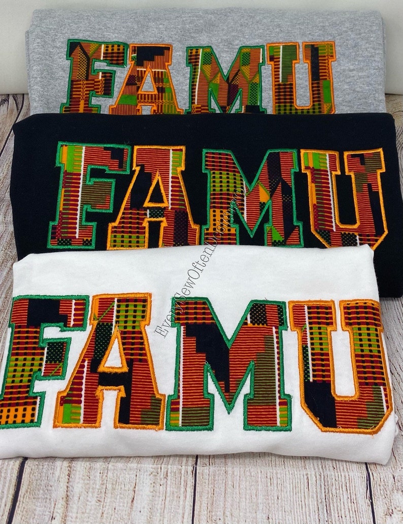 FAMU Inspired Kente Sweatershirt - Etsy