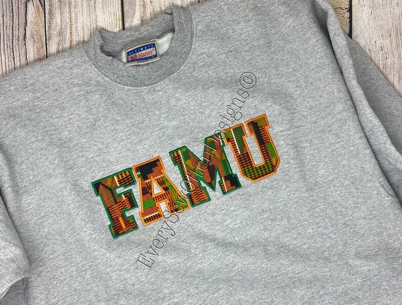 FAMU Inspired Kente Sweatershirt - Etsy