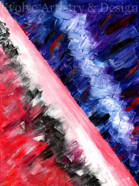 SYNESTHESIA PAIN Abstract Oil Art Print Oil Painting - Etsy