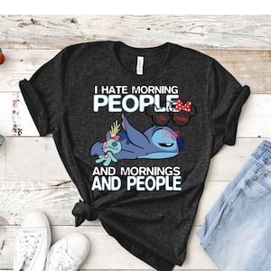Stitch I Hate Morning People Svg, Lilo and Stitch,stitch Svg, , Studio3 ...