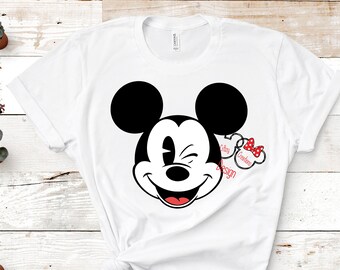 Minnie Mouse Winking Face Svg - Etsy