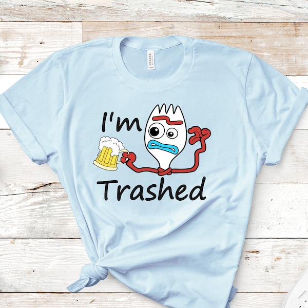Forky Im Trash Svg - Etsy