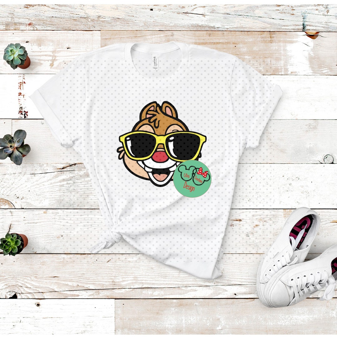 Dale Chipmunk Face With Sunglasses Svg, Fab 5, Mick and Friends,min ...