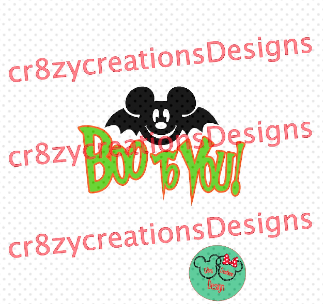 M Mouse Boo to You Halloween Svg, M Mouse Svg, Boy Mouse Svg Studio3 ...