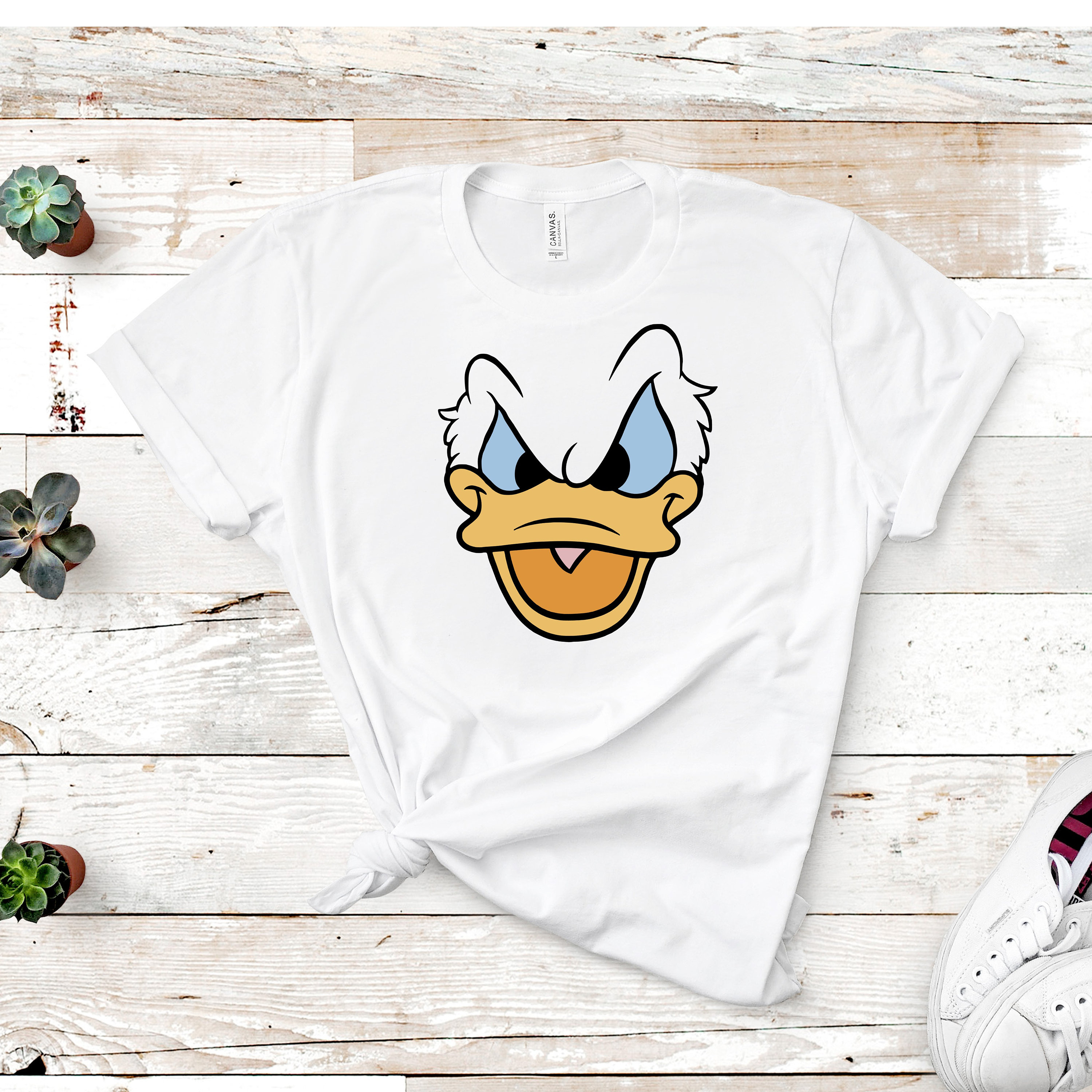 Mad Donald Duck 2 Faces Svg Studio3 JPEGPNG - Etsy