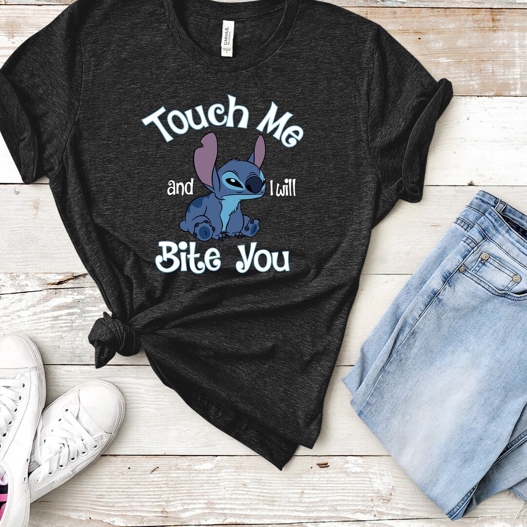 Stitch Touch Me and I Will Bite You Svg, Lilo and Stitch,stitch Svg ...