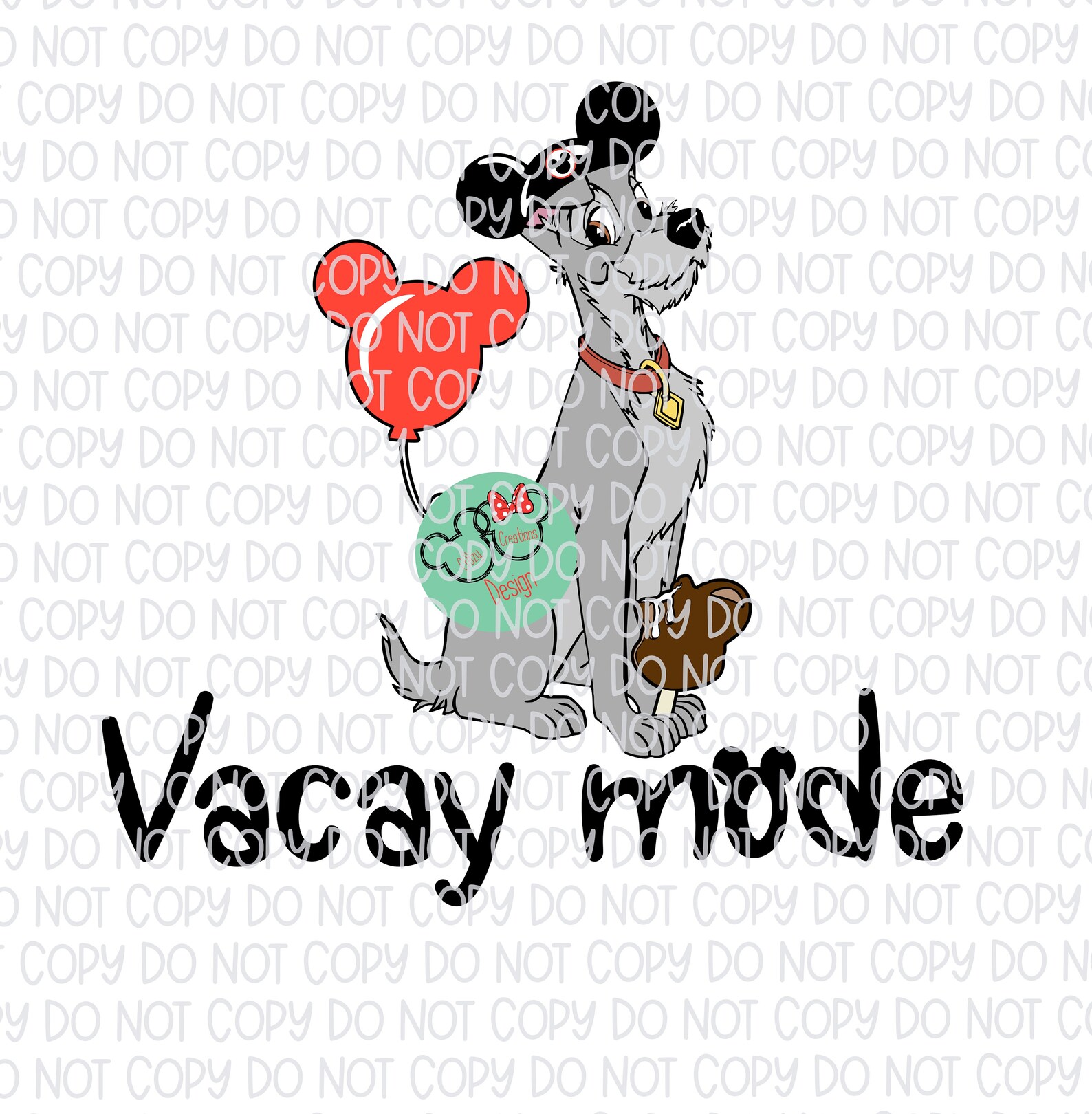 Tramp Vacay Mode, Lady and the Tramp Svg, Studio3, JPEG,PNG - Etsy