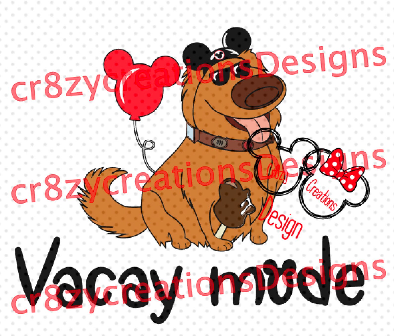 Dug Vacay Mode UP Svg Studio3 Jpeg Png - Etsy