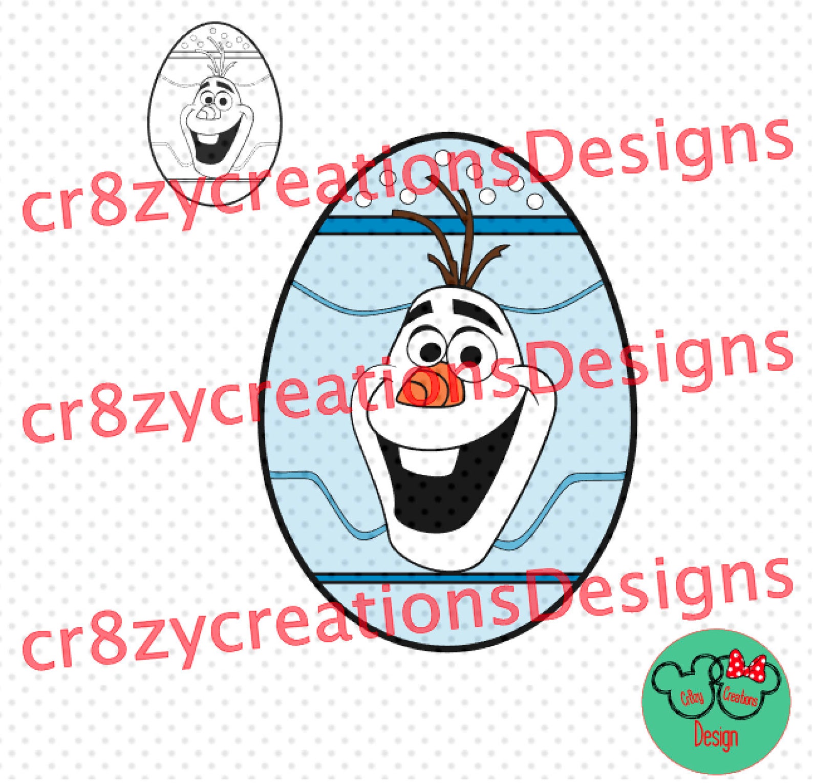 Frozen Olaf Easter Egg Svg Frozen Frozen Svg Frozen 2 - Etsy