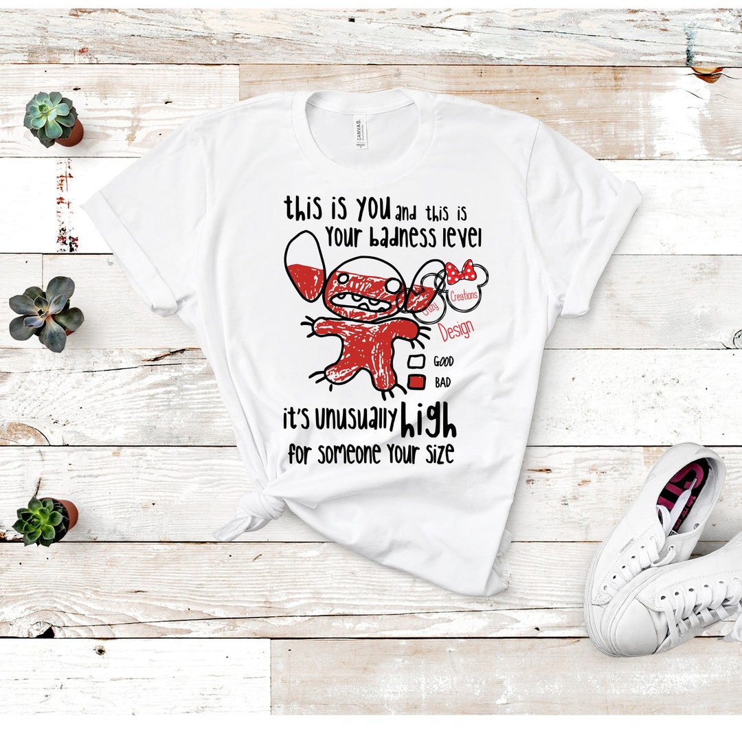 Stitch This is Your Badness Level Svg, Lilo and Stitch,stitch Svg ...