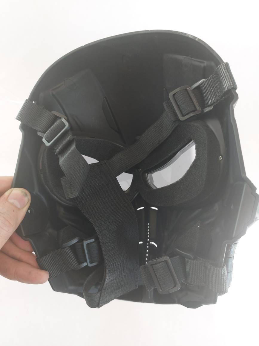 Full Cyber Face Mask - Etsy