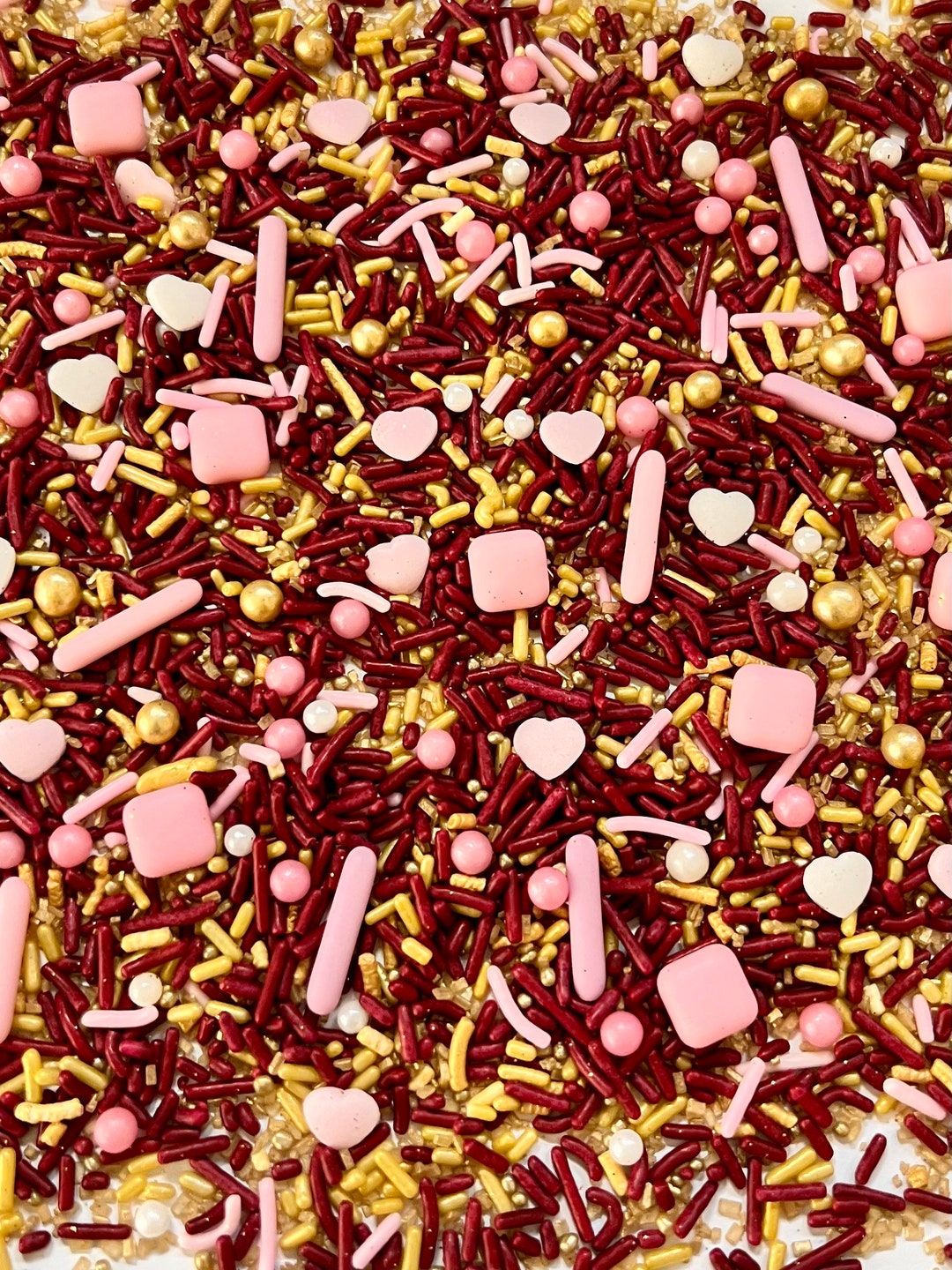 Burgundy Rose - Sprinkle - Sprinkles - Sprinkle Blend - Cake Sprinkles ...