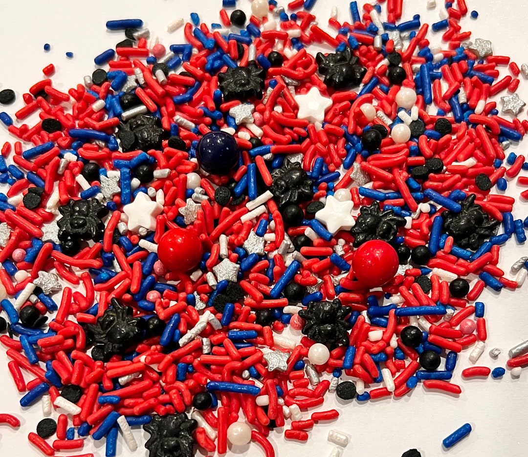 Spider Boy - Spider Sprinkles - Cake Sprinkles - Etsy