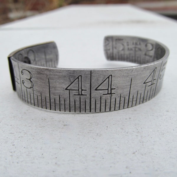 Leather Ruler Bracelet - Etsy