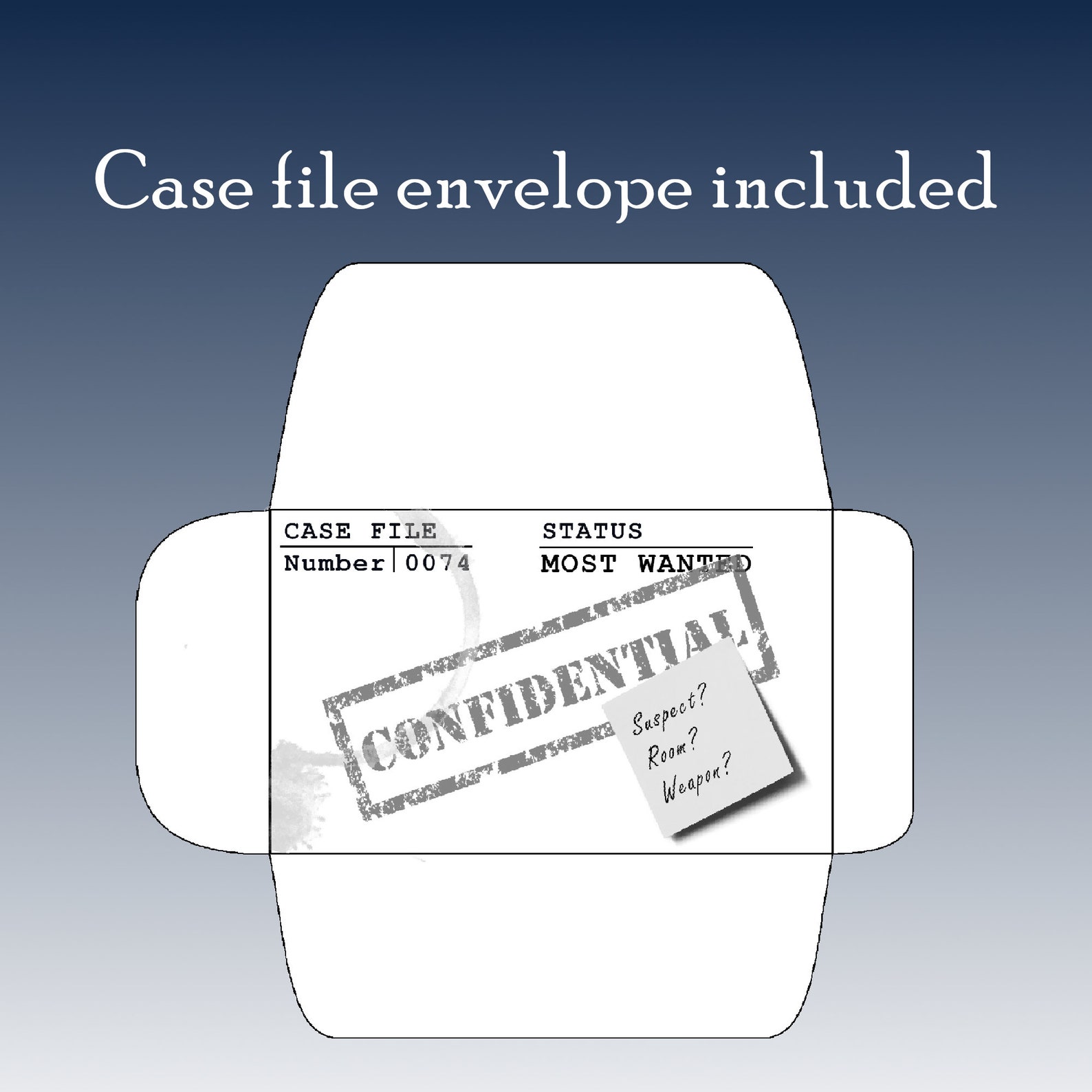 Instant Download Clue Cluedo Board Game Detective Deduction Score Cards ...