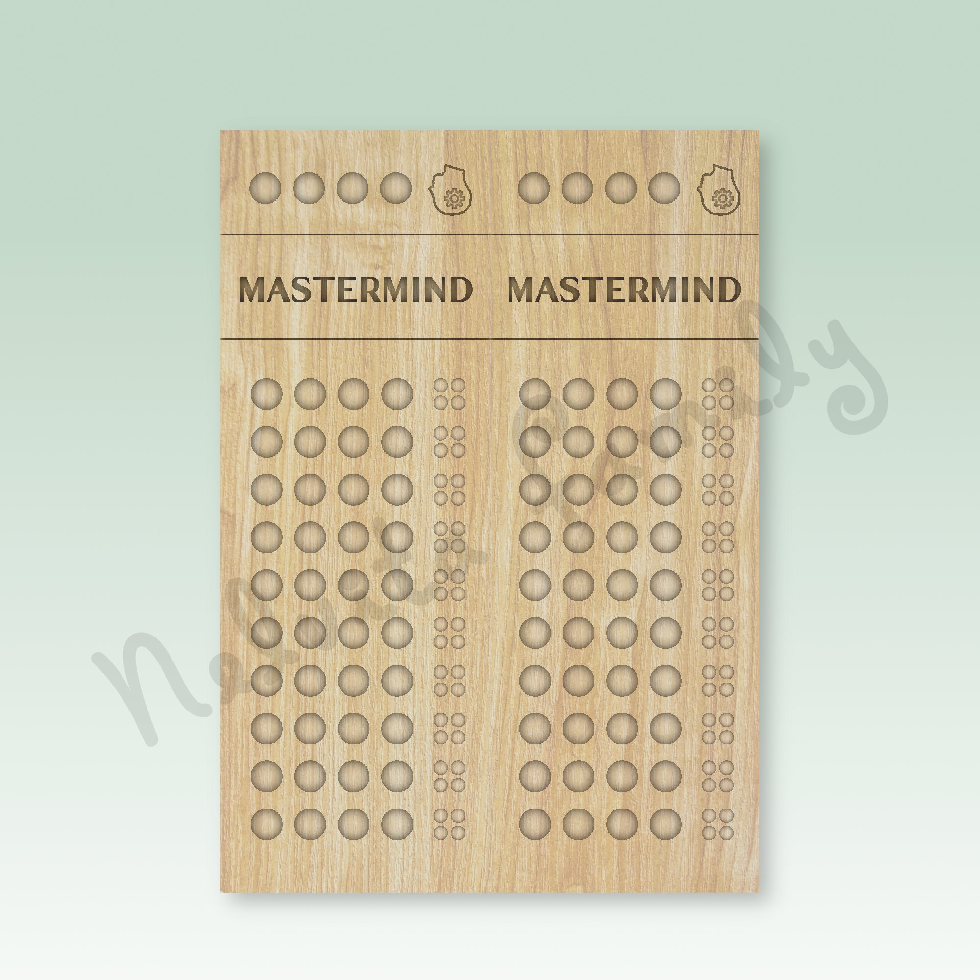 Instant Download Mastermind Board Game Printable PDF - Etsy