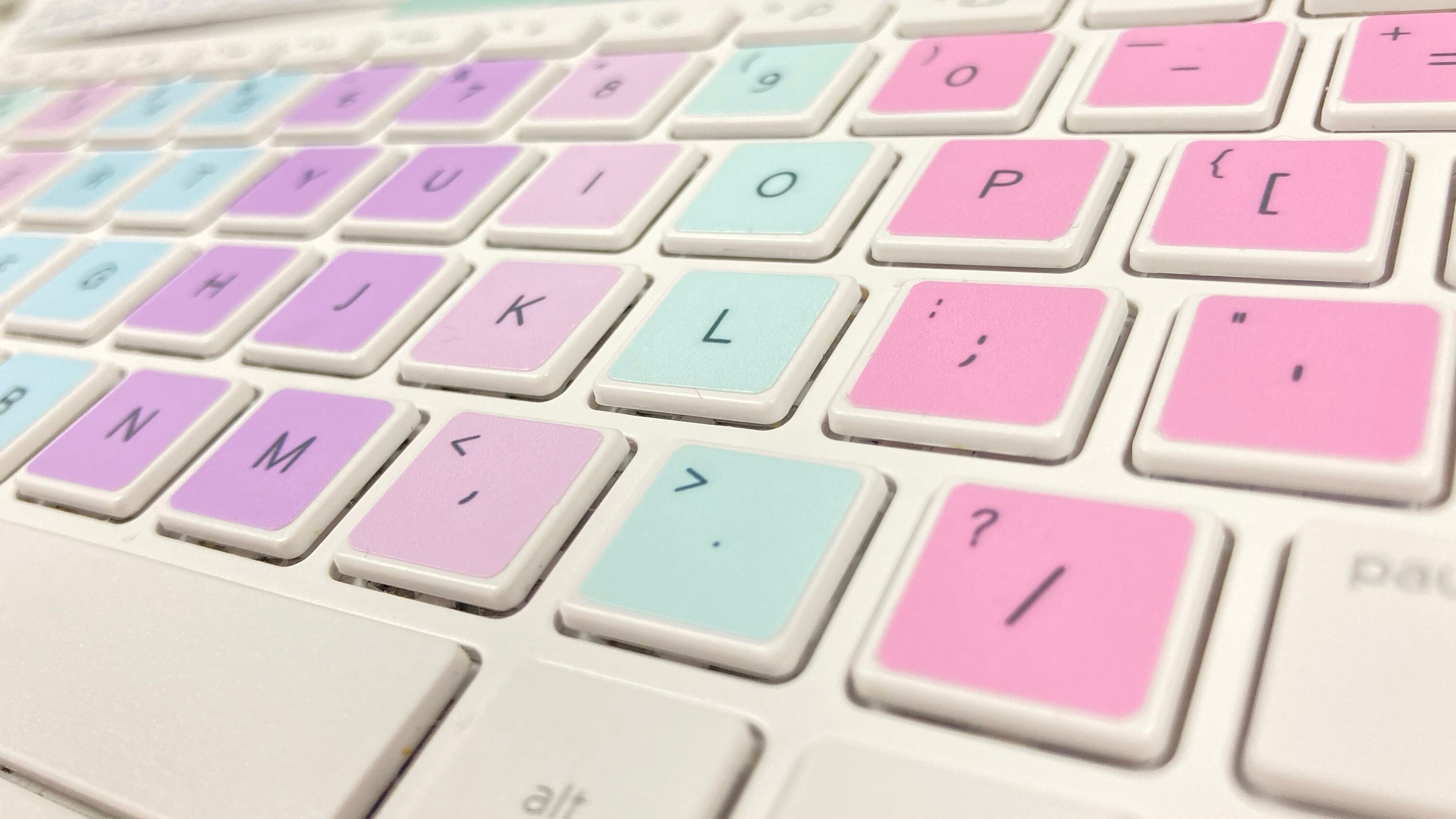 Unicorn Fairy Touch Typing Stickers for Kids Learn to Type With Fun and ...