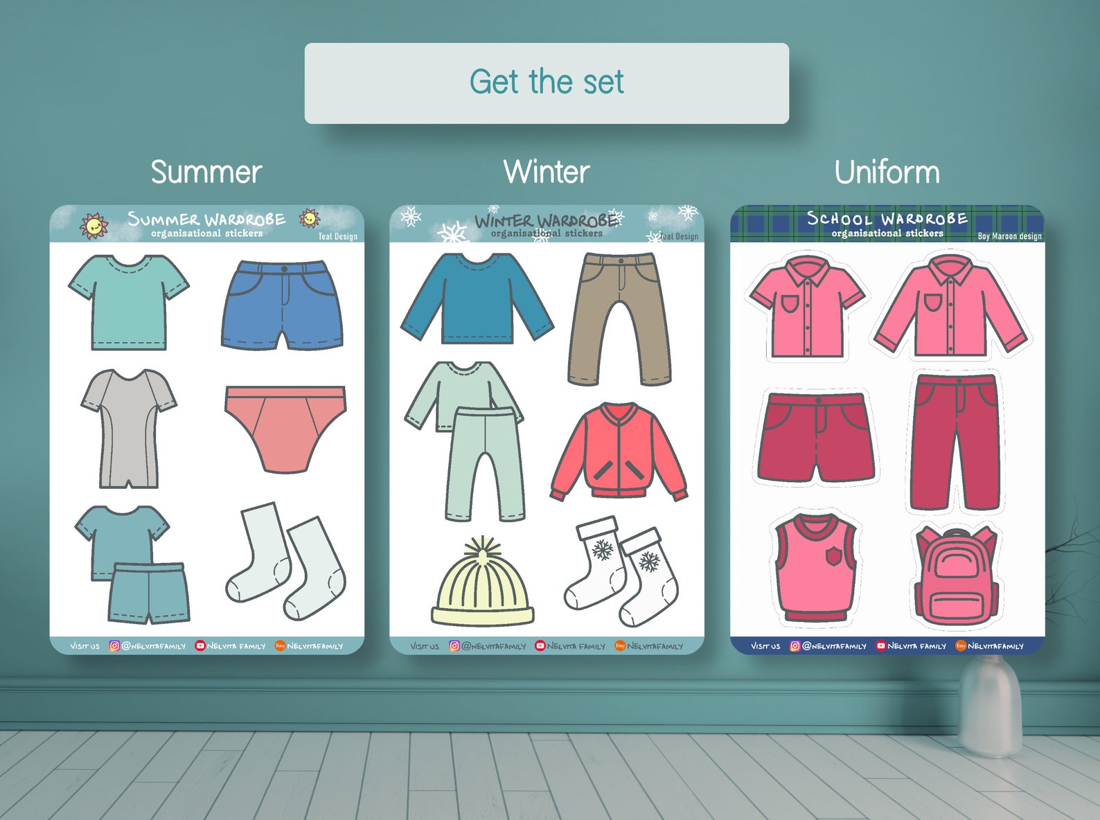 Uniform Boy Maroon Design | Kids Winter Organisational Dresser Wardrobe ...