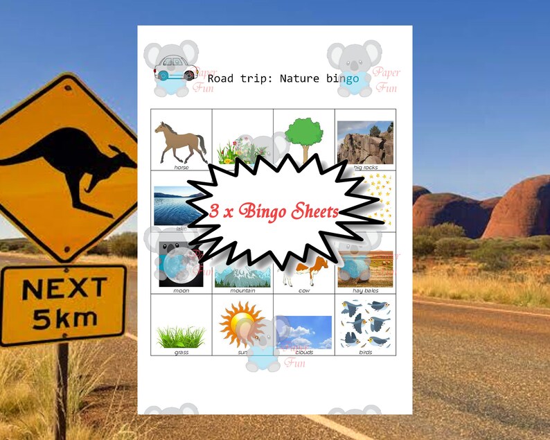 COMPLETE Road Trip / Travel Activity Set for Kids Downloadable PDF ...