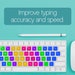 NEON PARTY Touch Typing Stickers for Kids - Learn to Type With Fun and ...