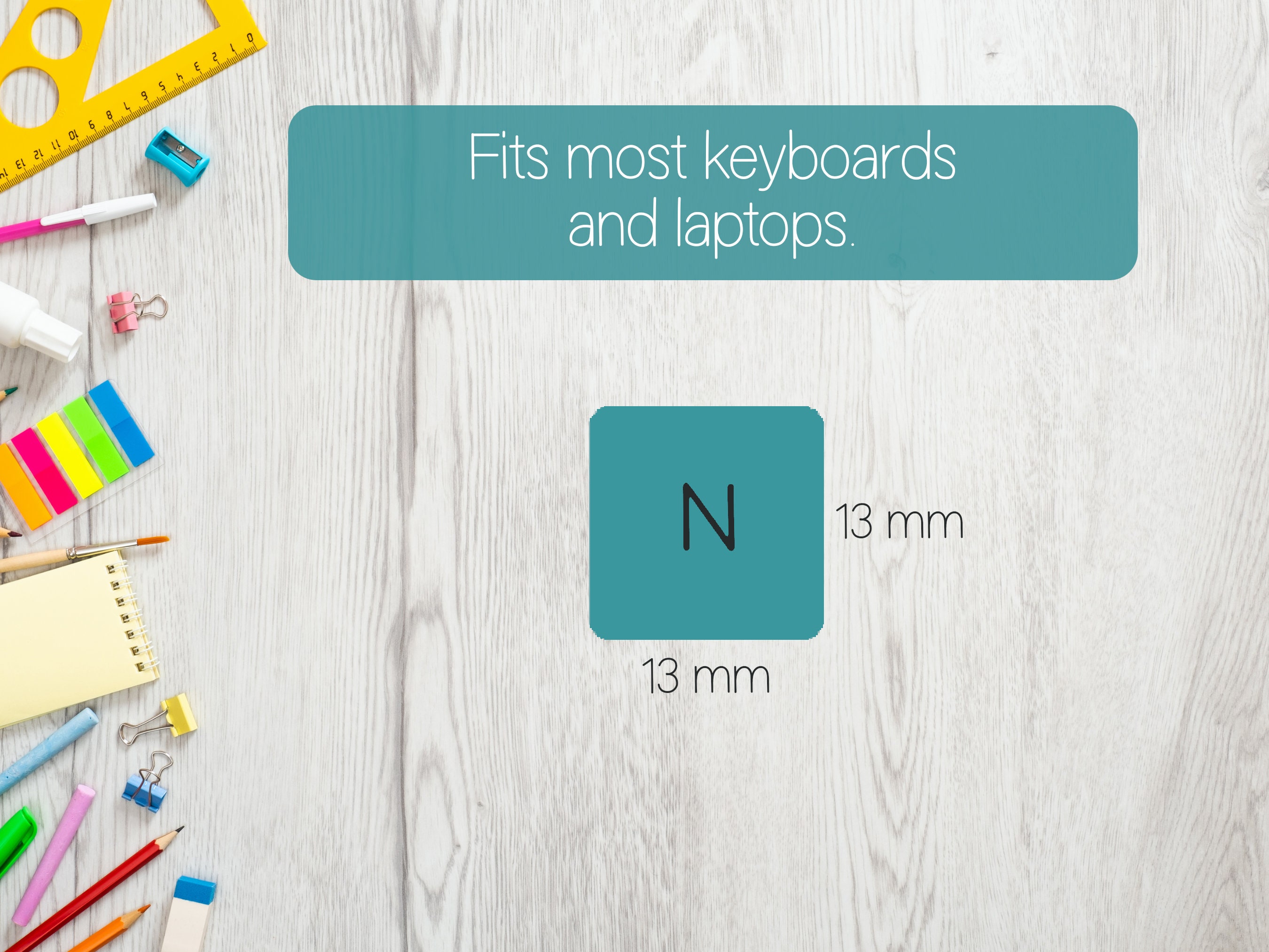 VINTAGE Touch Typing Stickers for Kids - Learn to Type With Fun and ...