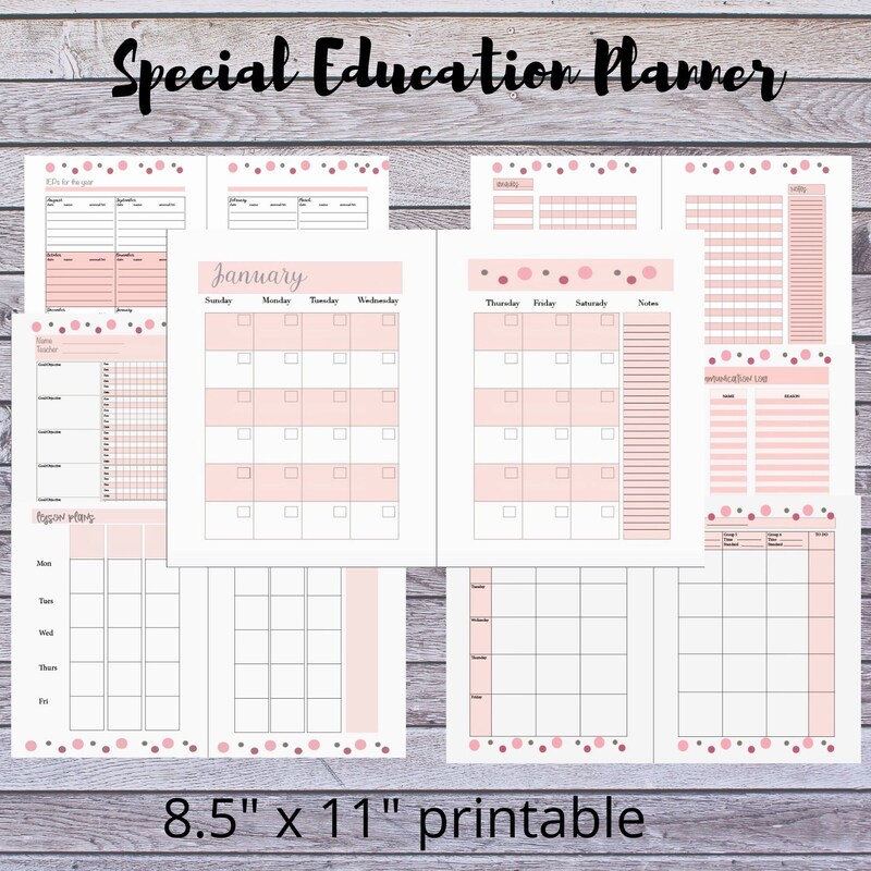 Teacher Planner - Etsy