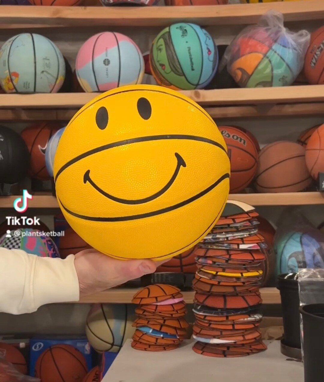 Happy Face Basketball by Plantsketball - Etsy