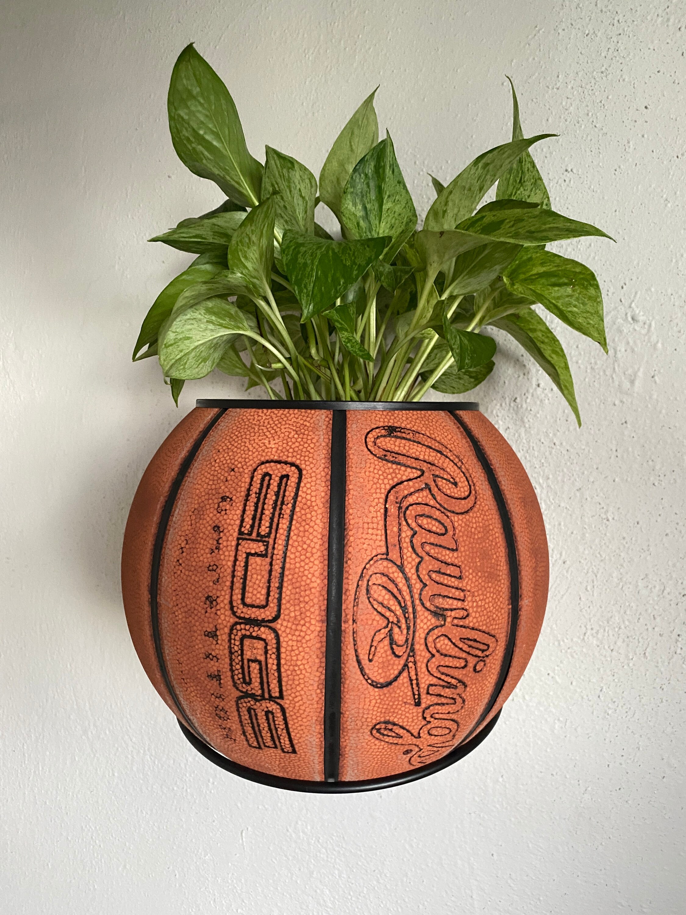 Vintage Rawlings Basketball Planter by Plantsketball