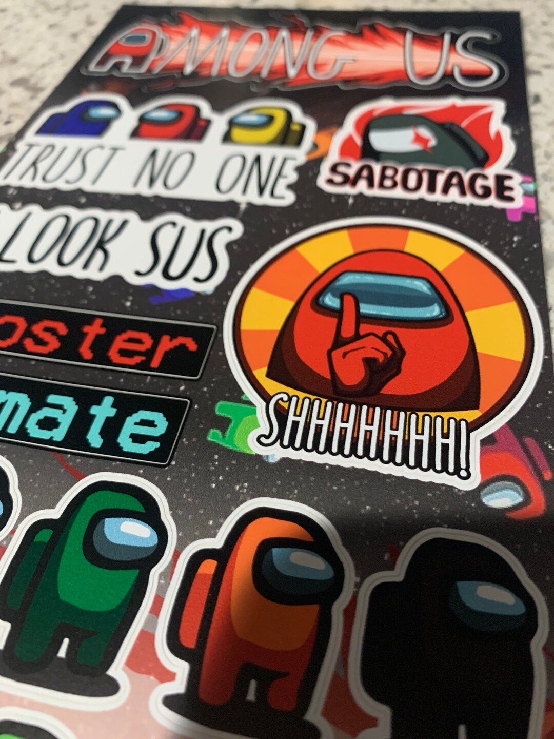 Among Us Sticker Packs - Etsy