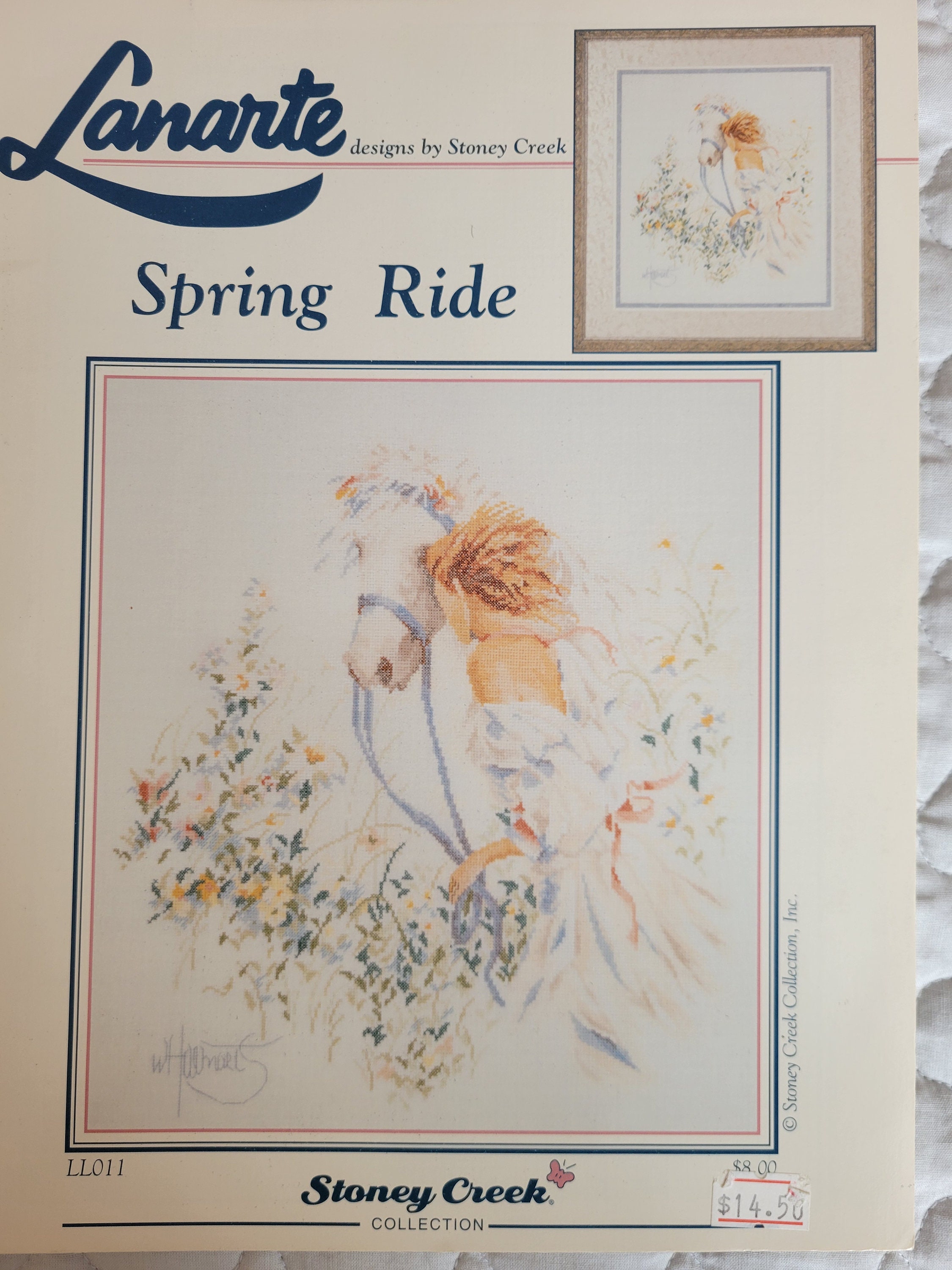 Lanarte Cross Stitch Pattern / Spring Ride - Etsy