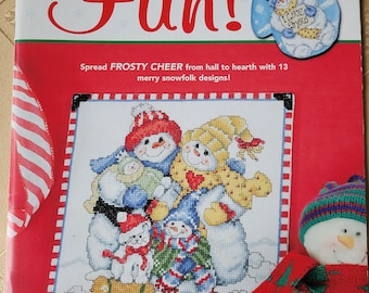 Vintage Charles Craft Happy Holidays. Cross Stitch Pattern Book. - Etsy