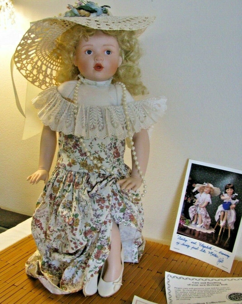 The Hamilton Collection Ashley Playing Dress up Heritage Doll 1991 W ...