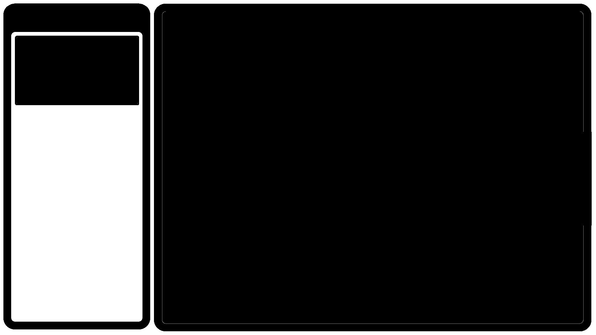 Basic Twitch Overlays Widescreen Gaming Overlay, 4:3 Gaming Overlay ...