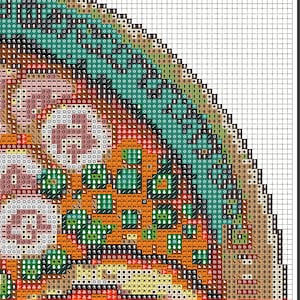 Ramen Japanese Cross Stitch Pattern | Studio Ghibli Style | Food | 21 ...