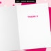 Thank U Next – Ariana Grande, Thank You Greeting Card With Pink ...