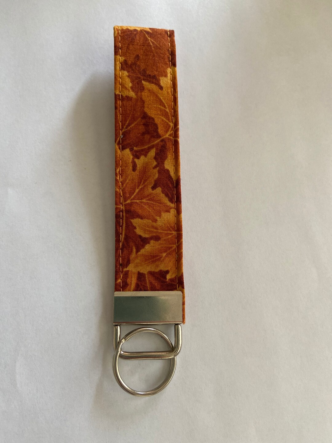 Fall Leaves Key Chain Wristlet - Etsy