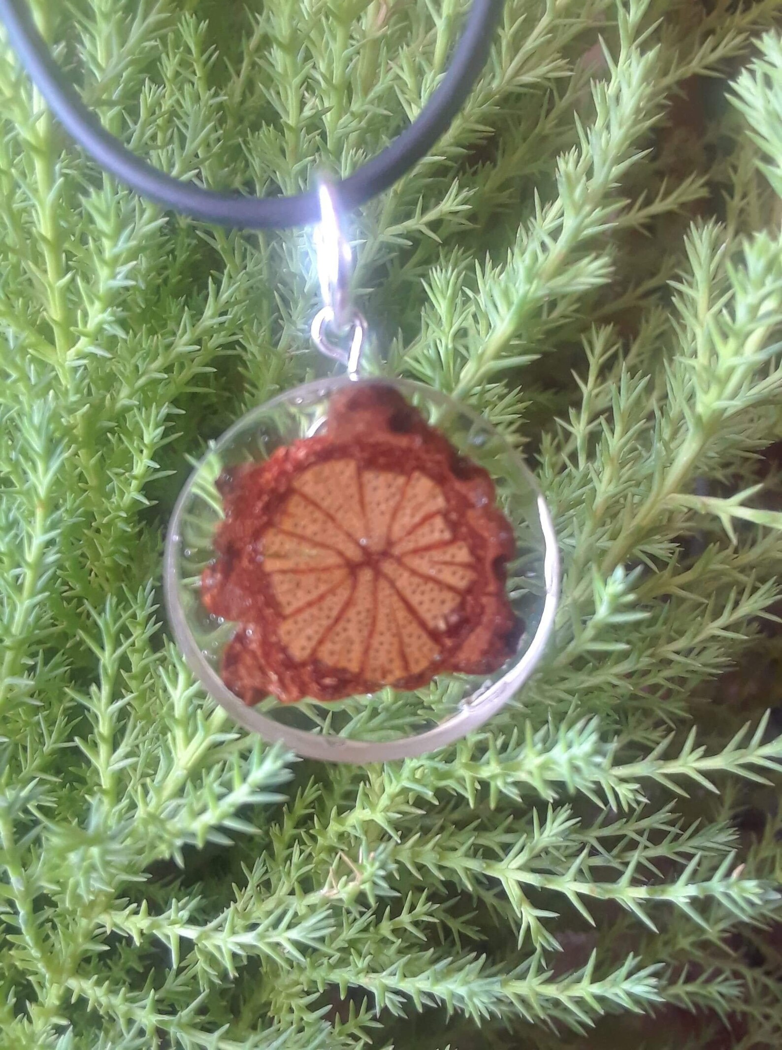 Handmade Root Wood, and Resin Pendent - Etsy