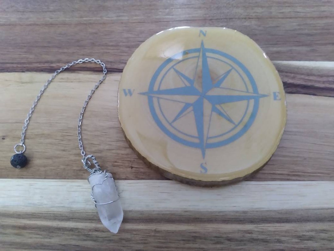 Four Directions Pendulum Board. Includes Pendulum - Etsy