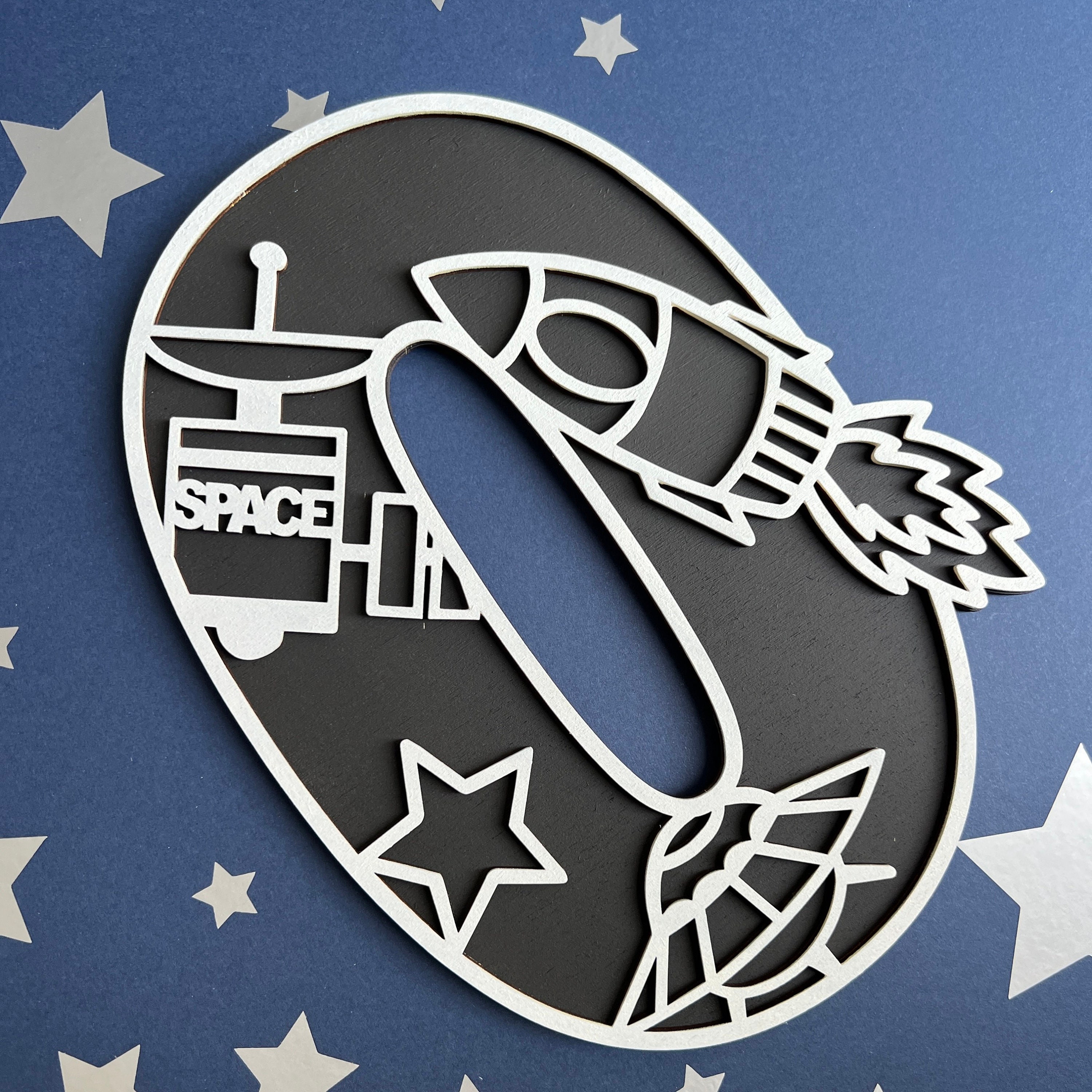 Space Name Sign Space Letters Personalised Name Sign - Etsy