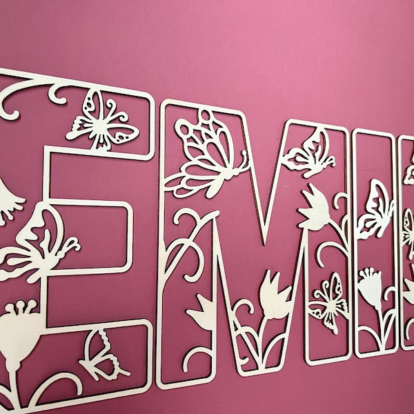 Hanging Name Letters - Etsy