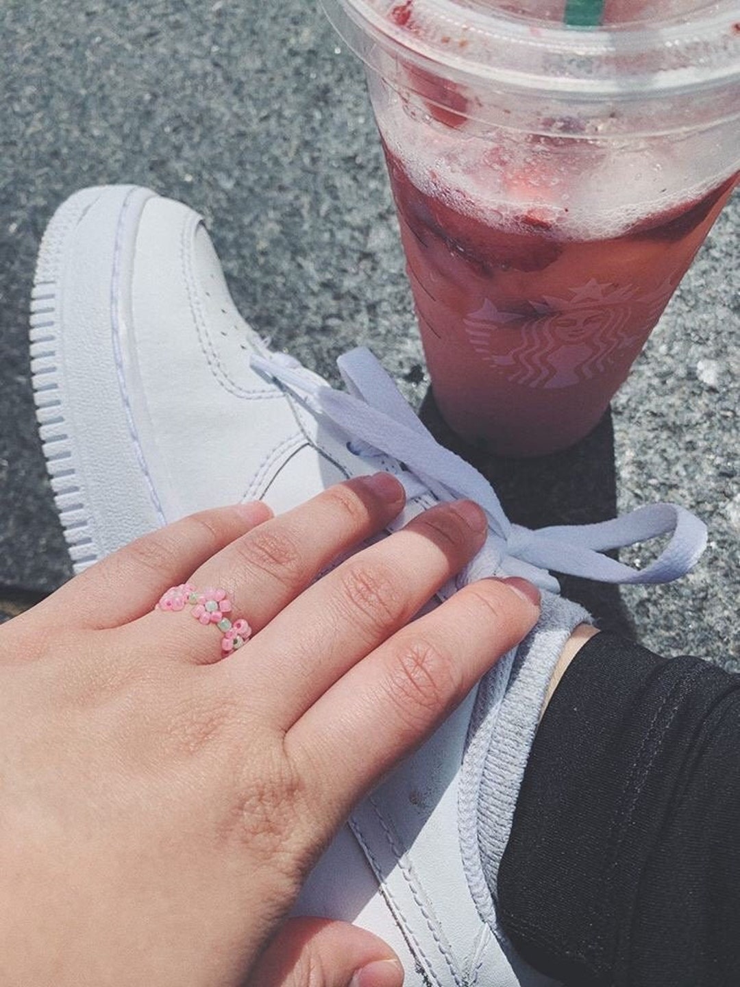 Daisy Flower Beaded Rings, Flower Beaded Rings, Flower Ring, Beaded ...