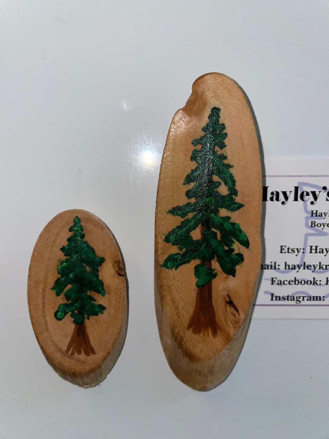 Tree Magnet, Wooden Magnet, Nature Magnet, Travel Decoration, Souvenir ...