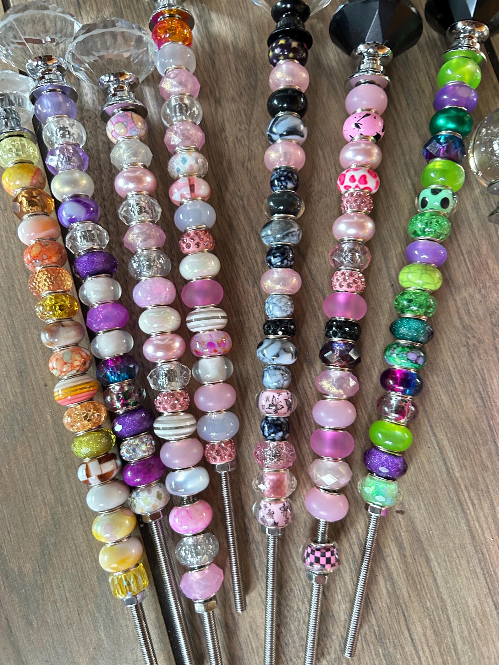 Suncatcher/ Garden Art/fairy Wands Made With Quality Beads. Indoor or ...