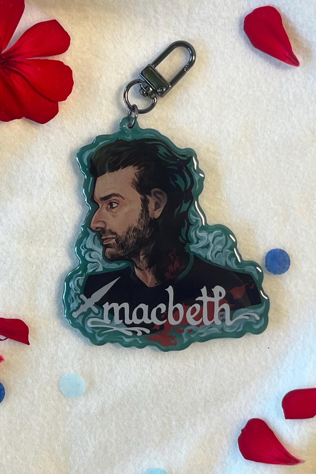 Macbeth David Tennant Epoxy Keychain!! - Etsy