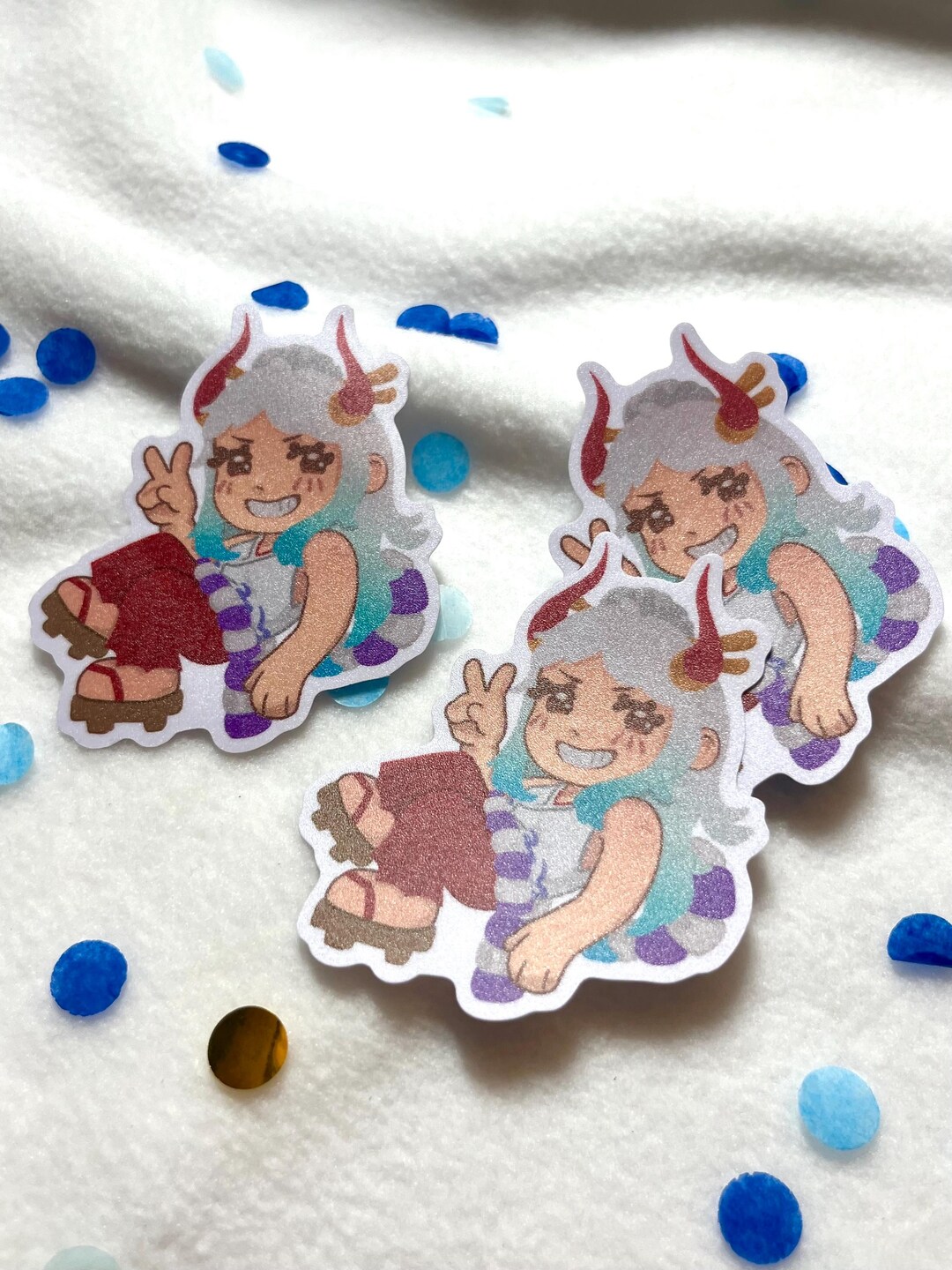 Yamato Frosted Matte Sticker!! - Etsy